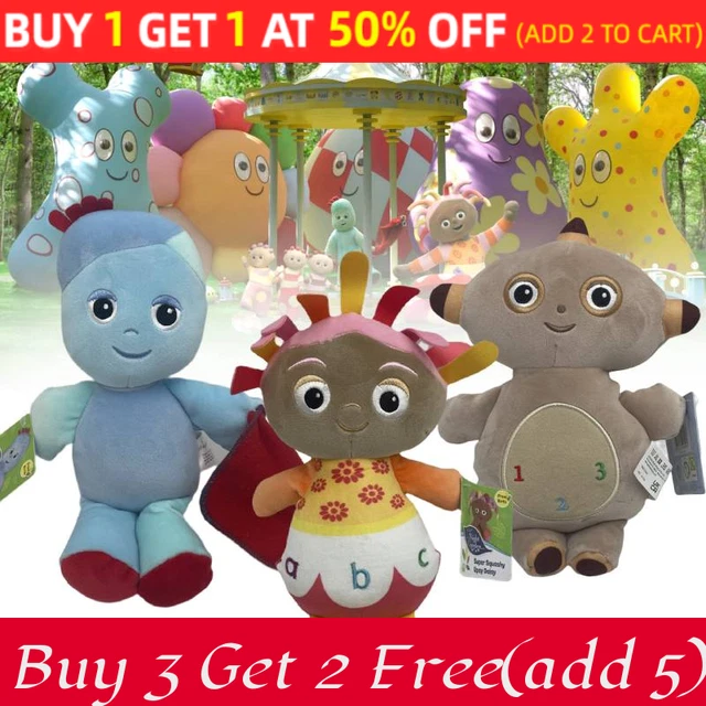 LOVELY IN THE Night Garden Squashy Toys Upsy Daisy Makka Pakka Iggle ...
