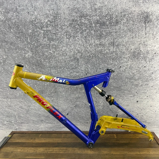 VINTAGE PRO FLEX Animal Mountain Bike Frame 19.5 in Suspension 26 Parts ...