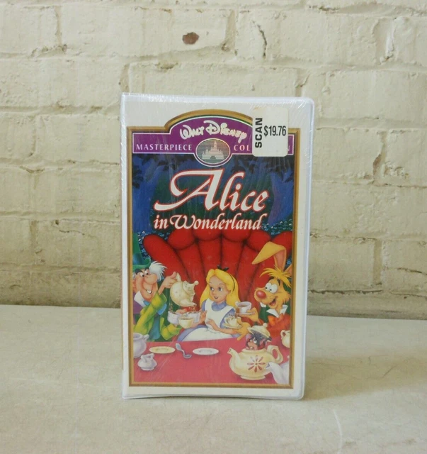 ALICE IN WONDERLAND Walt Disney Masterpiece ~ VHS ~ NEW Factory Sealed £3.86 - PicClick UK