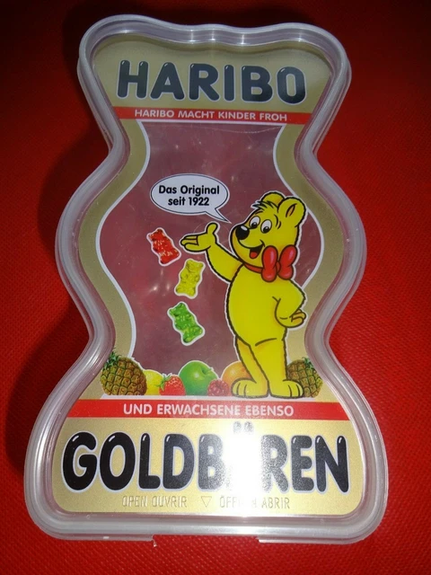 LEERE SCHÖNE 2-TEILIGE Plastik HARIBO GOLDBÄREN Gold Bären Dose Box EUR 1,00 - PicClick DE