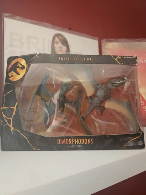 MATTEL JURASSIC WORLD Amber Collection Dimorphodon £45.00 - PicClick UK