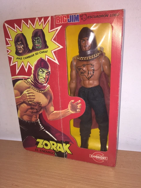 MATTEL CONGOST BIG Jim Escuadron Lobo ZORAK code 9939 MIB, 1978 EUR 440 ...