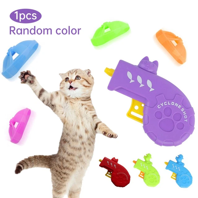 INTERACTIVE CAT BALL Toy Hunting Mental Stimulation Toys Catch Flying ...