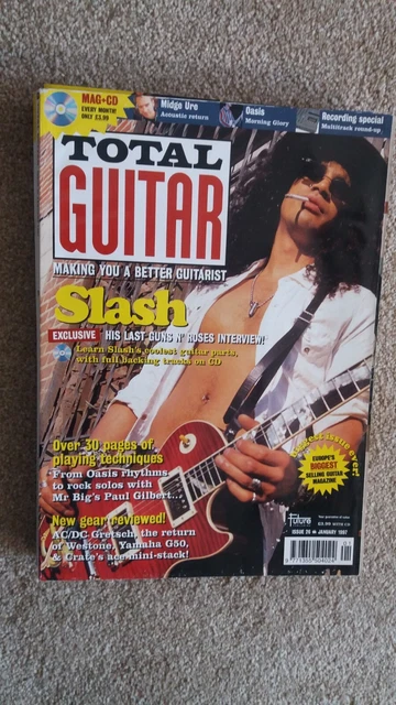 TOTAL GUITAR MAGAZINE (no CD) - January 1997 - Issue 26 - see ...