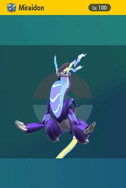 POKEMON KARMESIN + Purpur - Miraidon Lvl 100 - 6x31 Max DV / IV / EV ...