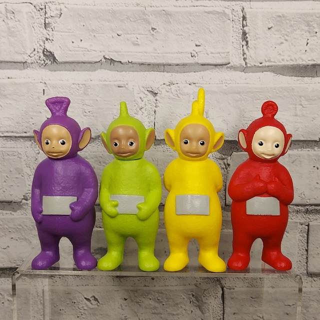 TELETUBBIES CHUNKY 5& Figure Bundle Full Set Tinky Winky Dipsy Lala Po ...