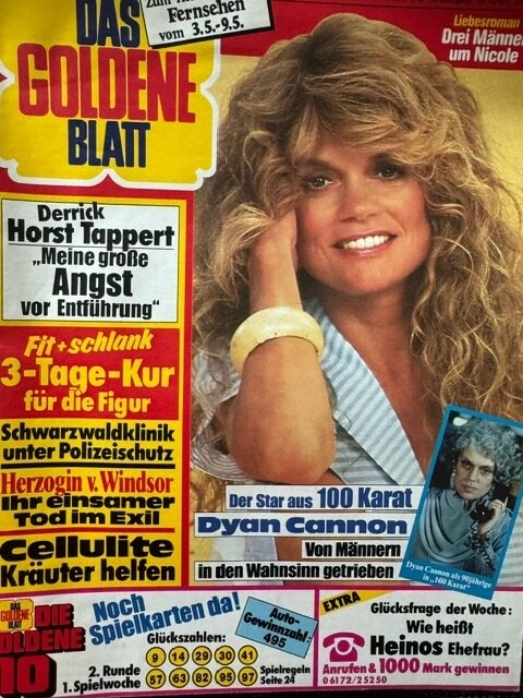 DAS GOLDENE BLATT Dyan Cannon,Phoebe Cates, Audrey Landers,Gitte ...