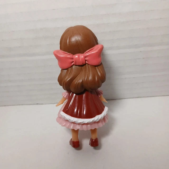 DISNEY PRINCESS MINI Toddler Belle Pink Dress Poseable Figurine 3.5 ...