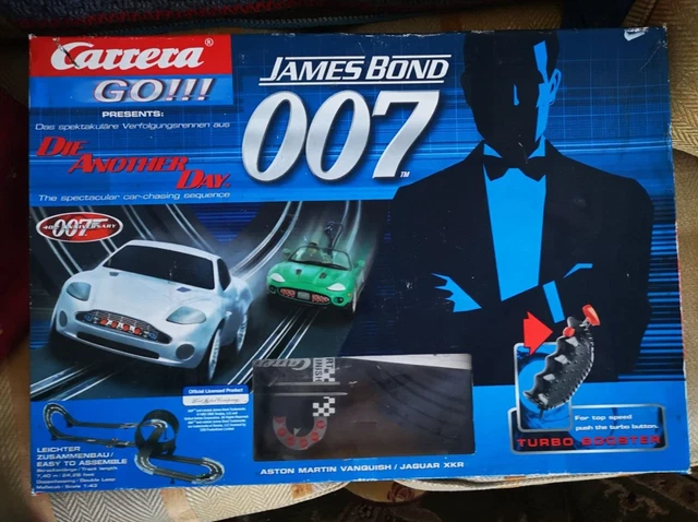 JAMES BOND 007 Carrera Go Slot Car Racing Set Die Another Day £39.50 ...