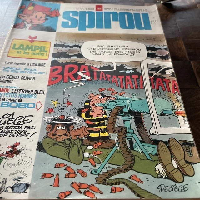 TIM UND STRUPPI Spirou 1975 20 Hefte 1919-1946 Yoko Tsuno Gaston EUR 1 ...