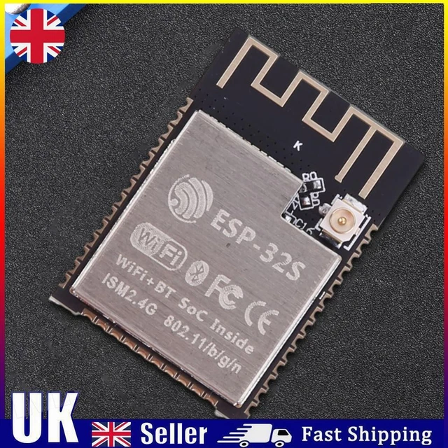 ESP-WROOM-32 WIRELESS MODULE 150 Mbps Hall Sensor for Smart Electronics ...