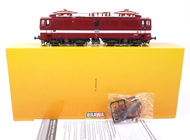 BRAWA H0 43126 DC E-Lok BR 242 002-4 der DR - DSS - NEM - Neuzustand - ZY12108 EUR 219,90 ...