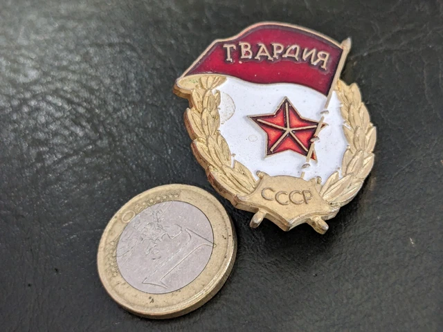 M PINS INSIGNE militaire Cccp Urss Garde Sovietique Russie lapel pin ...