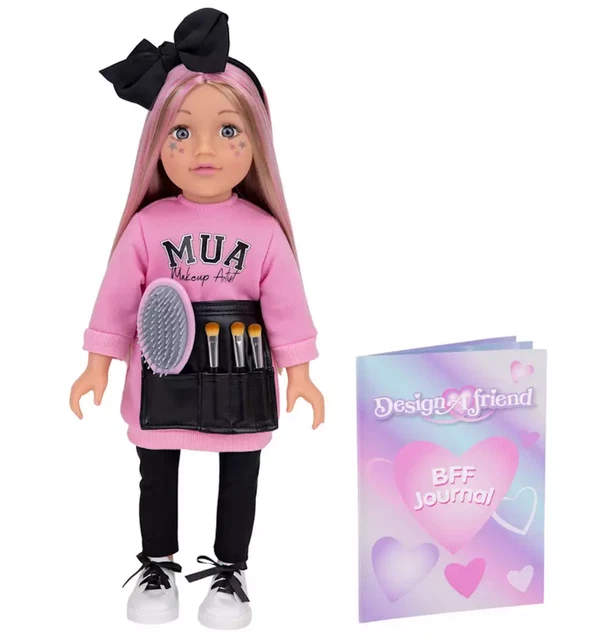 DESIGNAFRIEND CONNIE’S FRIEND MUA Maddie Doll (18inch/46cm) Outfit ...