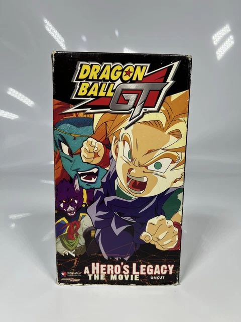 DRAGON BALL GT A Hero’s Legacy The Movie VHS - RARE UNCUT VERSION ...