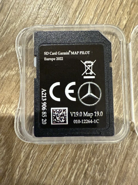 MERCEDES A213 V19 2022 Map Sat Nav Sd Card C V Class W205 Glc E W213 ...