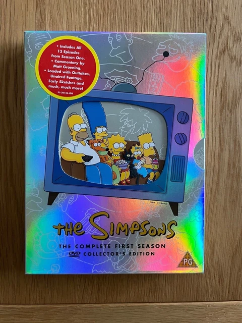THE SIMPSONS COMPLETE First Season DVD Collectors Edition - Season 1 £4 ...