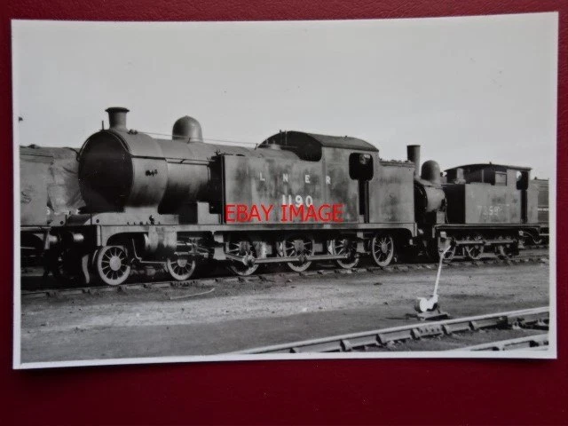 PHOTO LNER Ex Ner Class A7 Loco No 1190 Br 69785 Shed At Doncaster EUR ...
