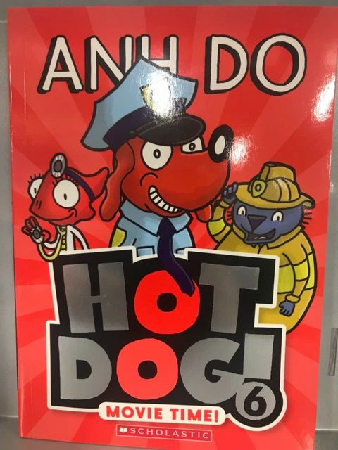ANH DO HOT Dog Book 6, Movie Time, Brand New, Cartoon Childrens Book ...