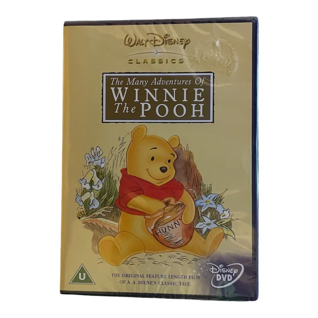 THE MANY ADVENTURES Of Winnie The Pooh (DVD, 2002) Walt Disney Classic ...