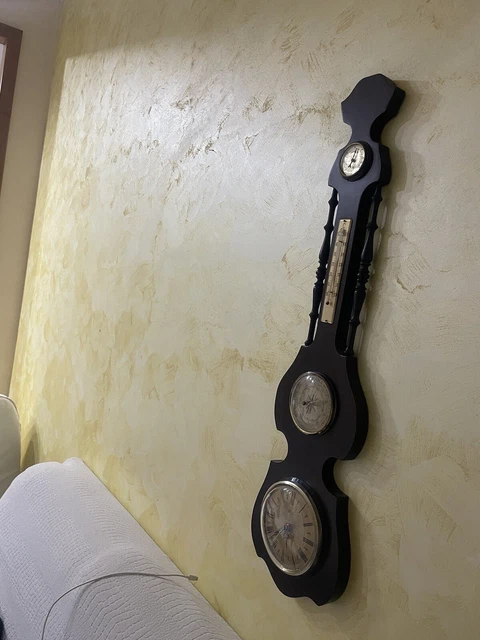 OROLOGIO DA MURO antico In Legno, A Forma Di Chitarra. EUR 30,00 ...