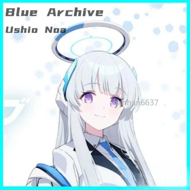 USHIO NOA HALO Headphones Cosplay Props Games Blue Archive Same Style ...