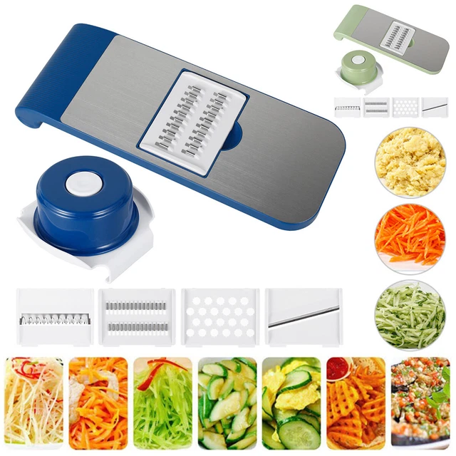 SLICER FOOD CUTTER Mandolin Fruit Vegetable Potato Chopper Grater·.·{ £ ...