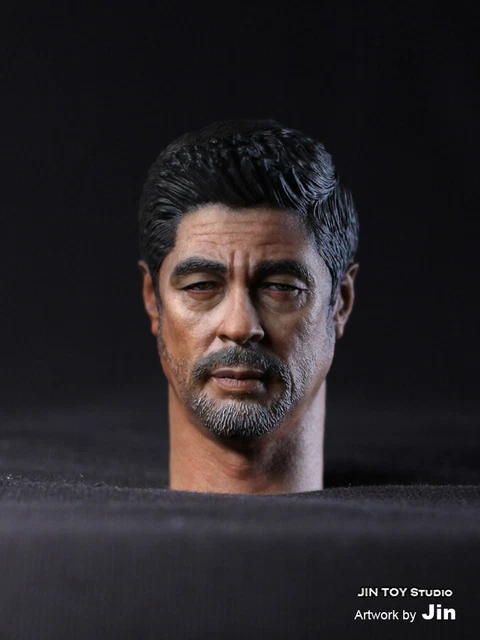 BENICIO DEL TORO as Alejandro from Sicario 1/6 Custom Head Sculpt EUR ...