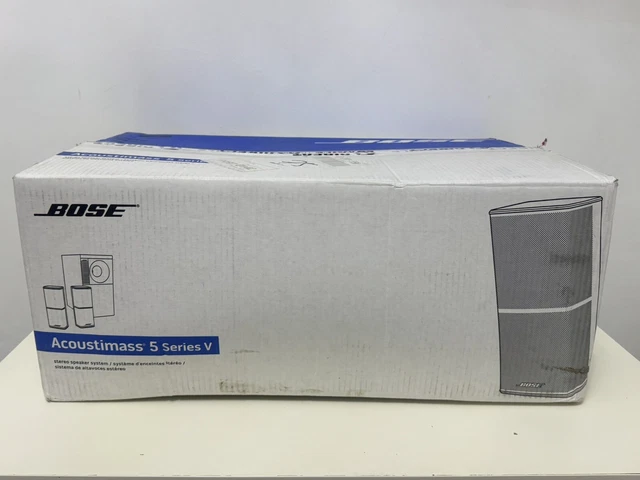 BOSE ACOUSTIMASS 5 V Subwoofer and Speaker System Theatre - Complete ...