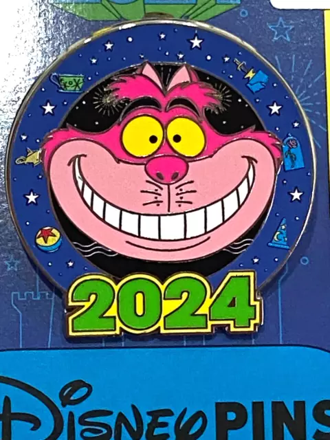 2024 Disney Mystery Pin Dated Alice In Wonderland The Cheshire Cat £9