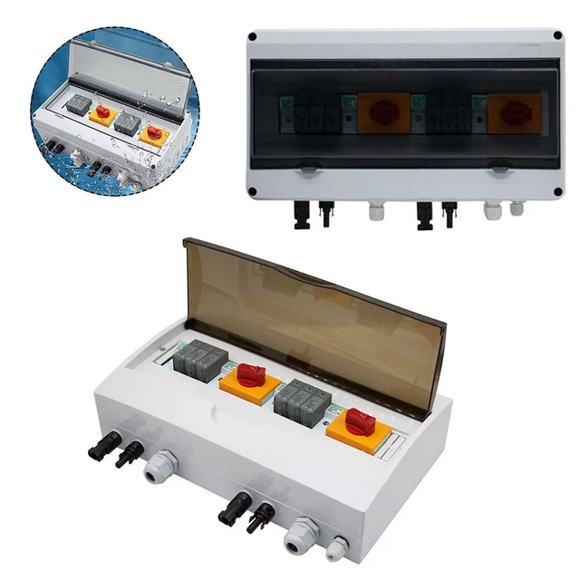 TOP NOTCH 2 String Solar Pv Combiner Box for Residential and Commercial ...