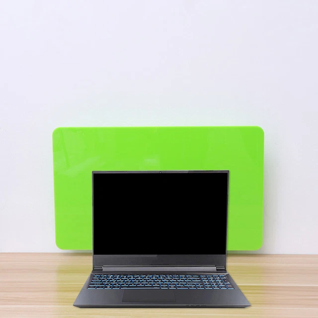 LIBRARY PRIVACY BOARD Desk Divider Desktop Baffle Studio Wing Desktop ...