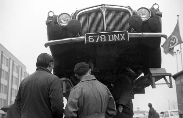 ROVER P5 RAC Rally 1965 Old Motor Racing Photo $10.00 - PicClick AU