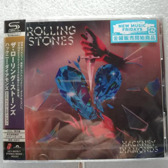 The Rolling Stones Hackney Diamonds 2cd édition Live Eur 46 62