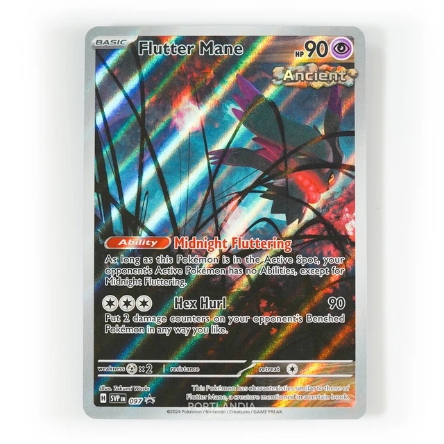 POKEMON - FLUTTER Mane - SVP097 - Black Star Promo Card EUR 5,87 ...