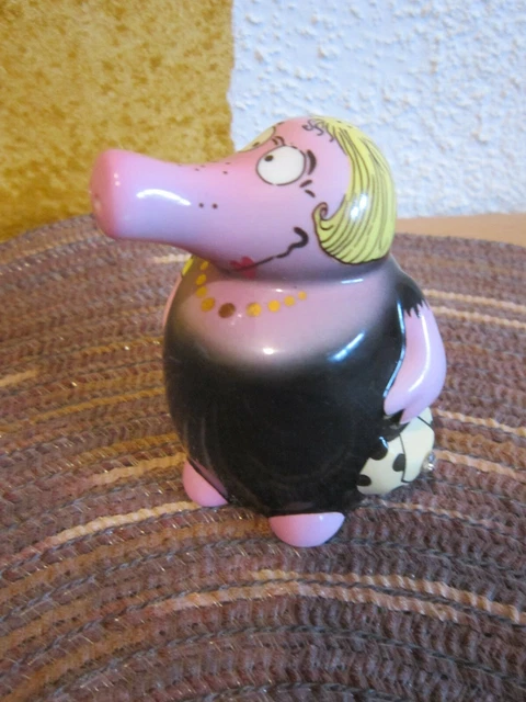 GOEBEL ADAM & Ziege Salz/Pfefferstreuer Maulwurf Frau " Berta Buddel ...