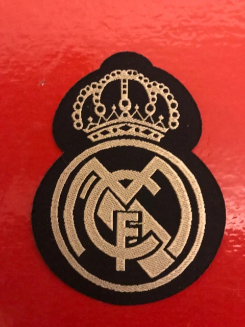 NEU! FC REAL Madrid Aufbügler/Aufnäher/ Patch/Logo in schwarz EUR 3,90 ...