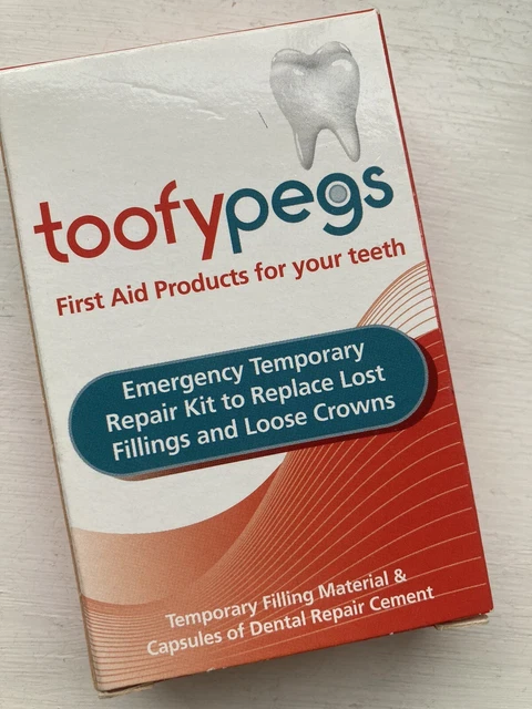 NEW,TOOFYPEGS,FIRST AID PRODUCT for your teeth £2.75 - PicClick UK