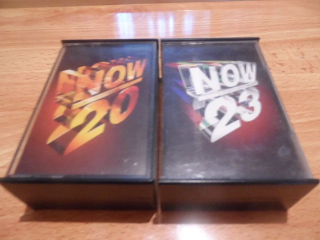 NOW THAT'S WHAT I Call Music 20 & 23 Tapes Cassettes £5.00 - PicClick UK