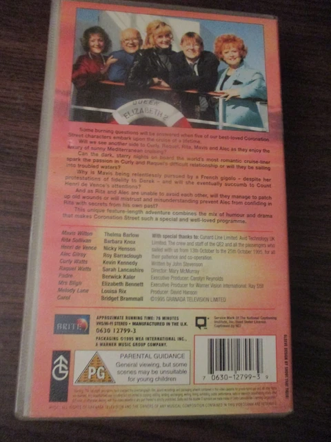 CORONATION STREET FEATURE Length Special VHS Video Tape NEW £4.99 ...