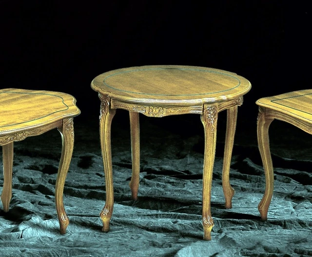 ROND TABLE BASSE D'Appoint Table Basse Table Salon Tableaux Meuble EUR ...