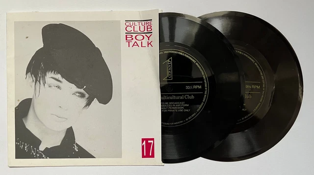 CULTURE CLUB BOY Talk 17 Boy George EUR 5,00 - PicClick FR