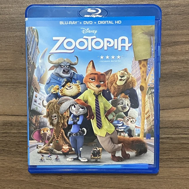 DISNEY’S ZOOTOPIA (BLU-RAY/DVD/DIGITAL HD) - By Ginnifer Goodwin $2.12 ...