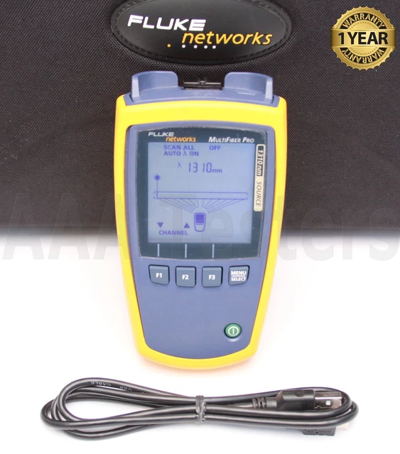 FLUKE NETWORKS MFTK SM-1310 MultiFiber Pro MPO SM sorgente in fibra EUR ...