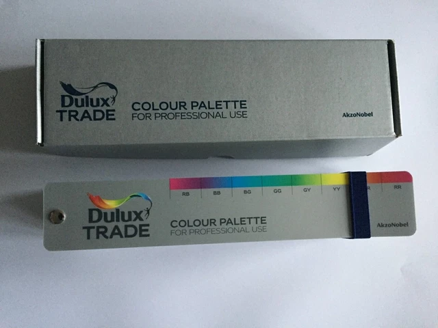 DULUX COLOUR PALETTE Swatch Card - PROFESSIONAL USE *2024/2025* £144.99 ...