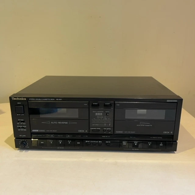 TECHNICS RS-X911 STEREO Double Cassette Deck Auto Reverse Dolby System ...