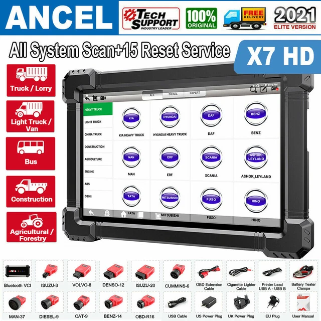 SCANIA R-SERIES HGV Truck Multi-Function Diagnostic Fault Reset Scanner ...