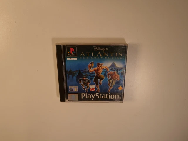 ATLANTIS: THE LOST Empire Disney PS1 (COMPLETE) black label Sony ...