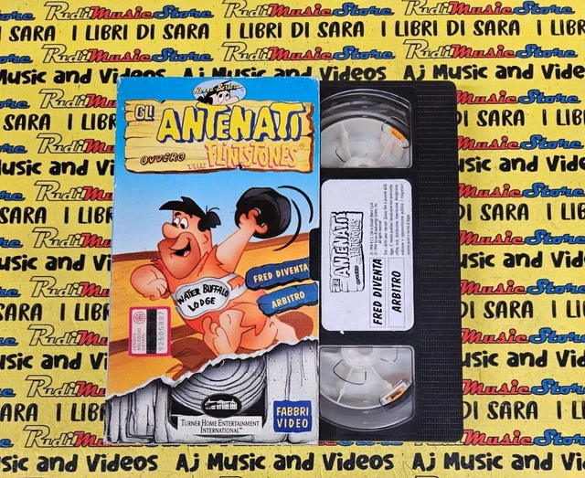 VHS CARTONATA* GLI ANTENATI THE FLINTSTONES fred diventa arbitro RCS ...
