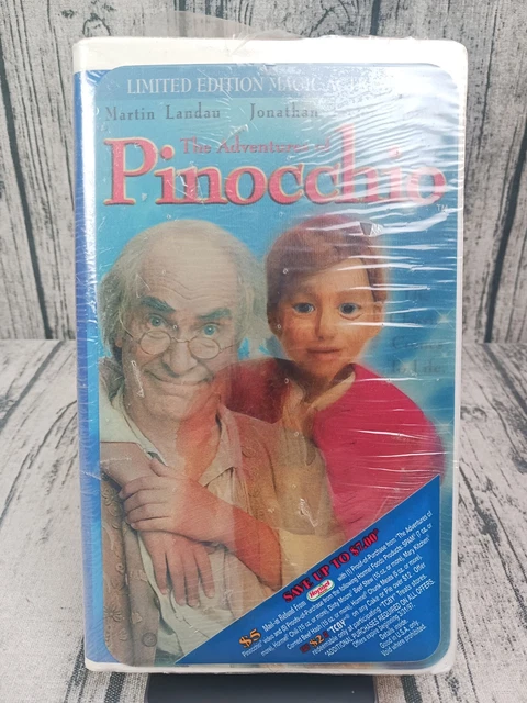 THE ADVENTURES OF Pinocchio (VHS, 1996, Clamshell) Jonathan Taylor Thomas - New £27.93 - PicClick UK